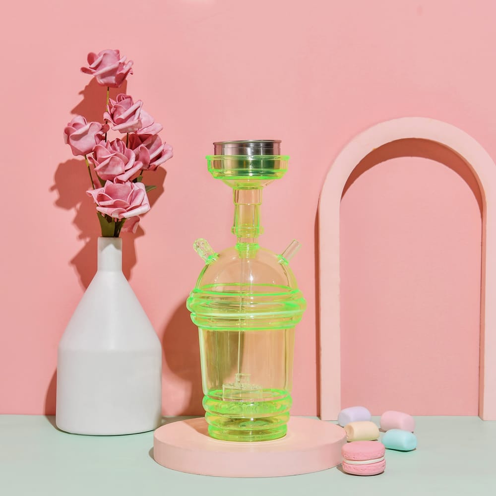 Matte color small shisha glass – Hookah Funtasia