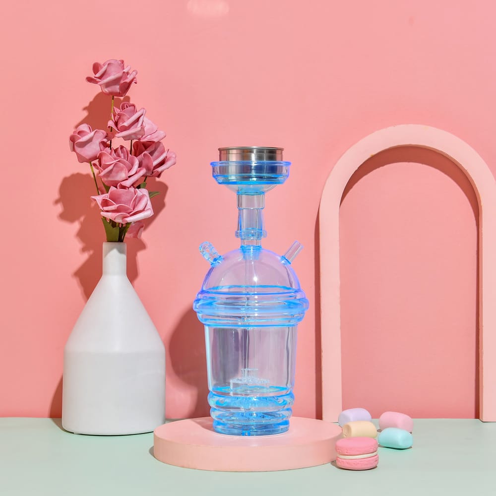 Matte color small shisha glass – Hookah Funtasia