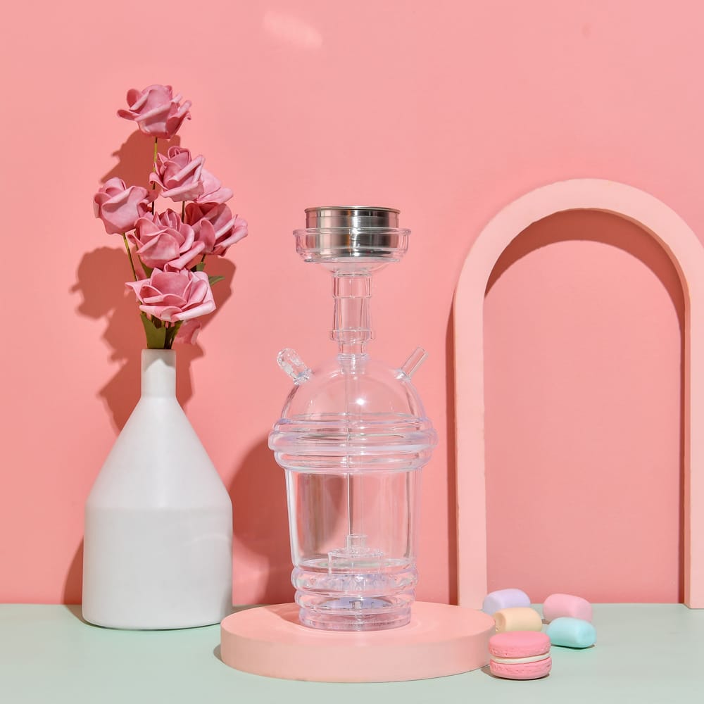 Matte color small shisha glass – Hookah Funtasia