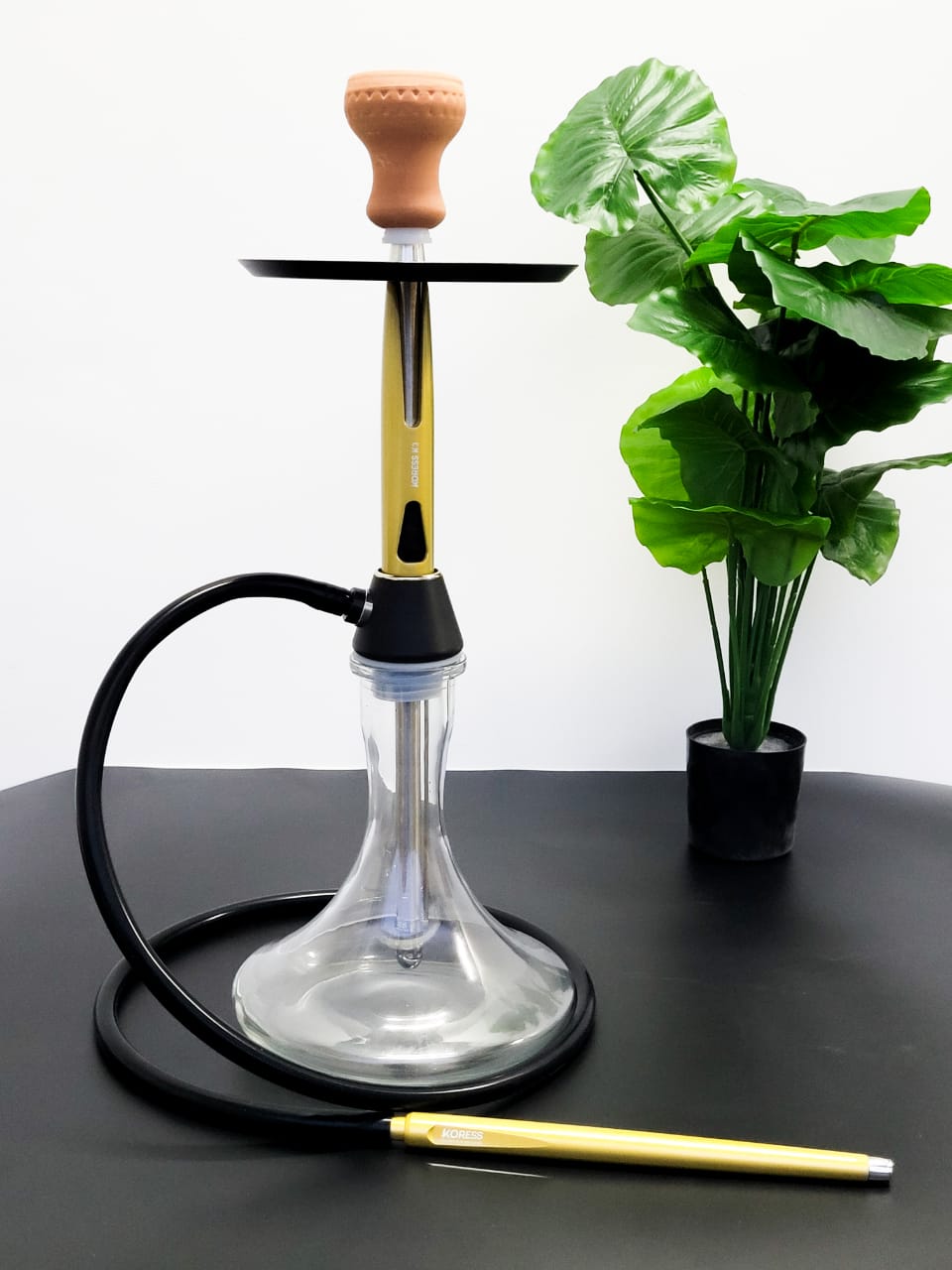 Russian Glass Bong Hookah with LED Light – Hookah Funtasia