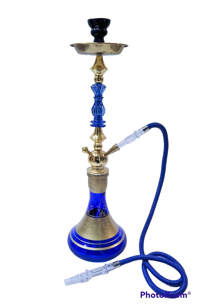 Gold Flare Shisha – With Bag – Hookah Funtasia